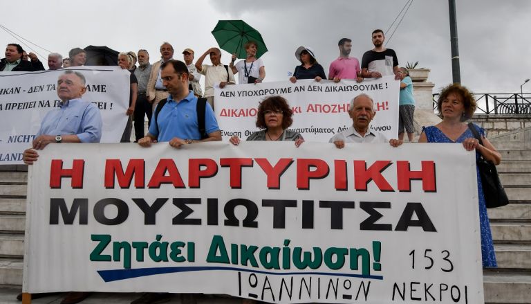Γερμανικές αποζημιώσεις: Διαμαρτυρία στο Σύνταγμα για την καταβολή τους ...